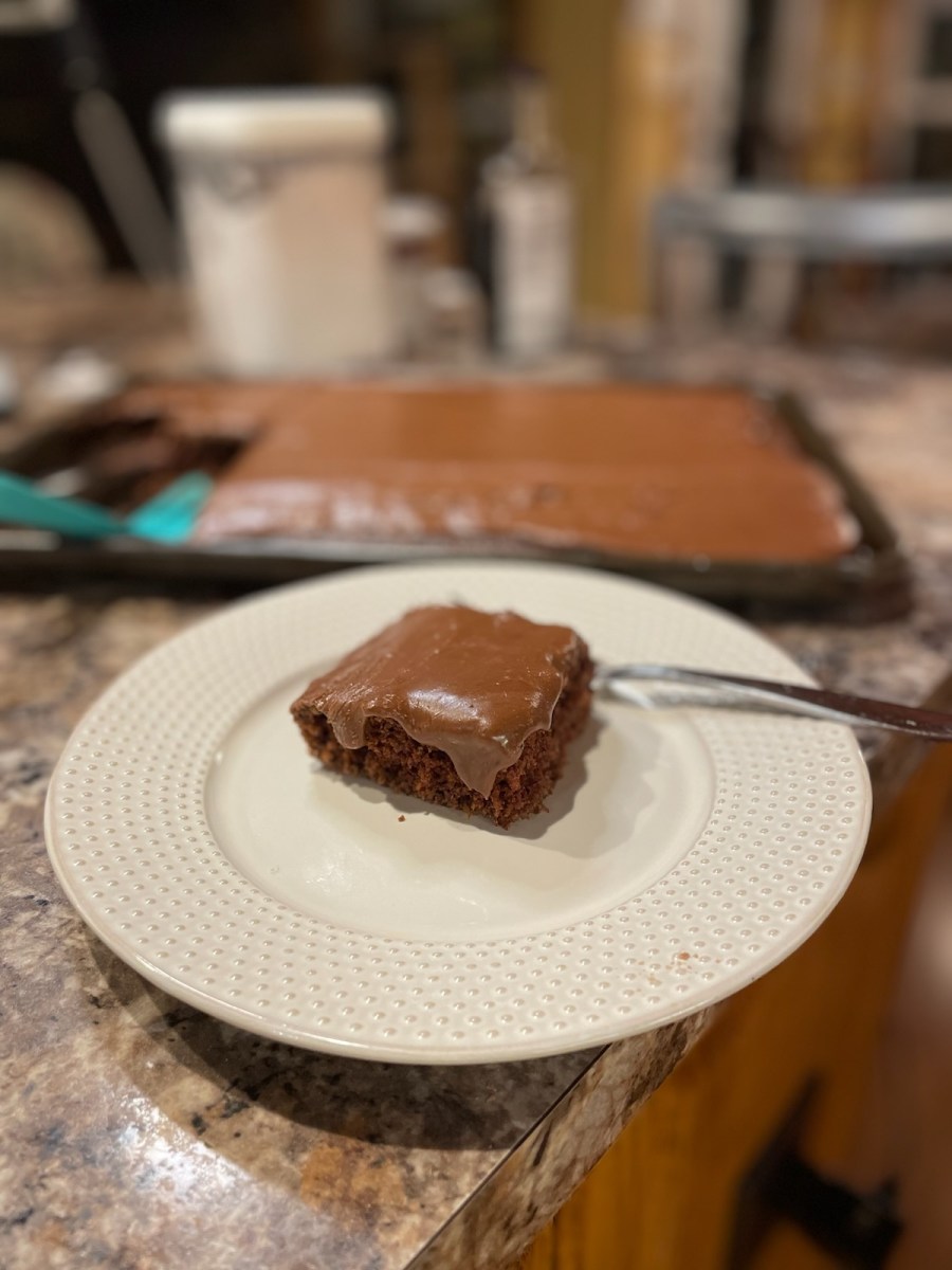 Texas Sheet Cake – Moe and Deb