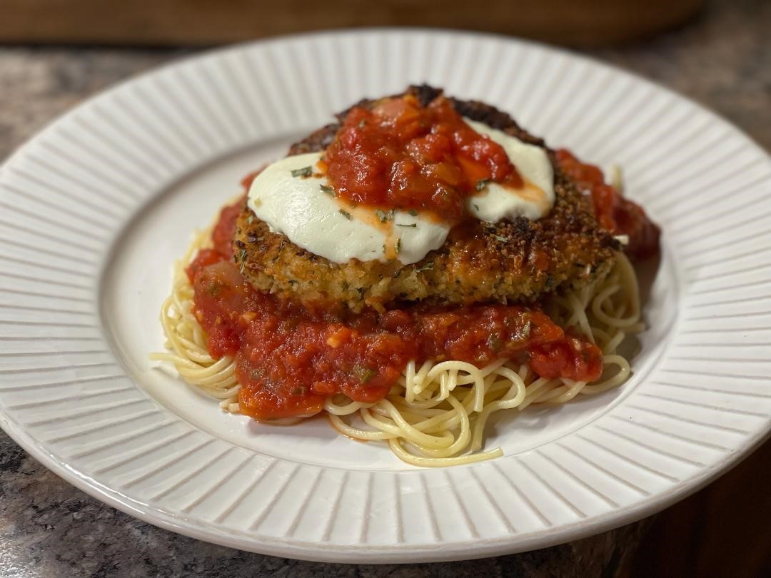 Chicken Parmesan – Moe and Deb